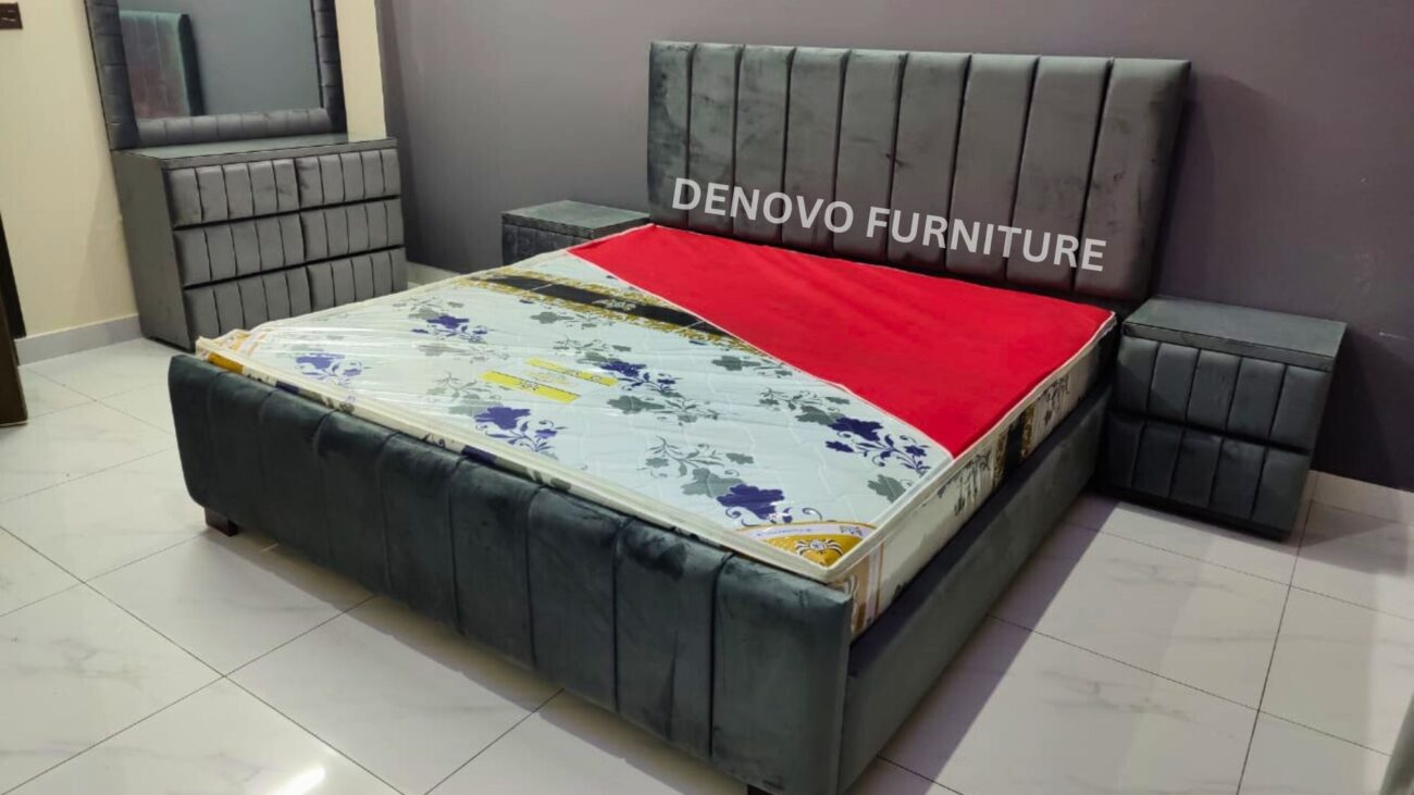 Modern Bed Design Rawalpindi Islamabad | Zenith Bed Set