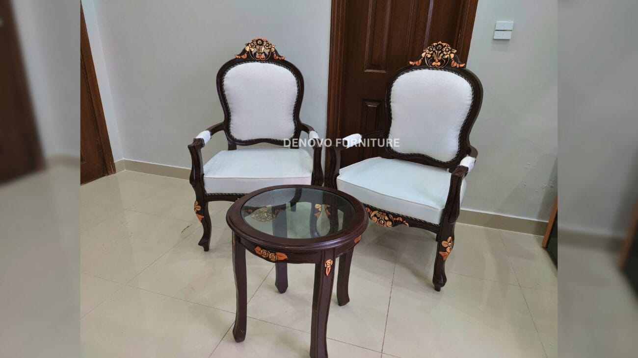 Elizabeth Bedroom Chairs - Denovo Furniture